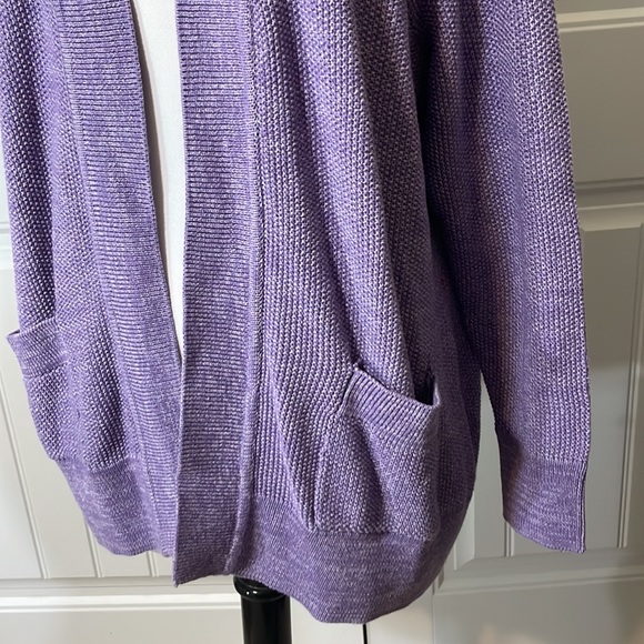 Appleseed's | Sweaters | Nwot Appleseeds Lavender Purple Cardigan P93 ...